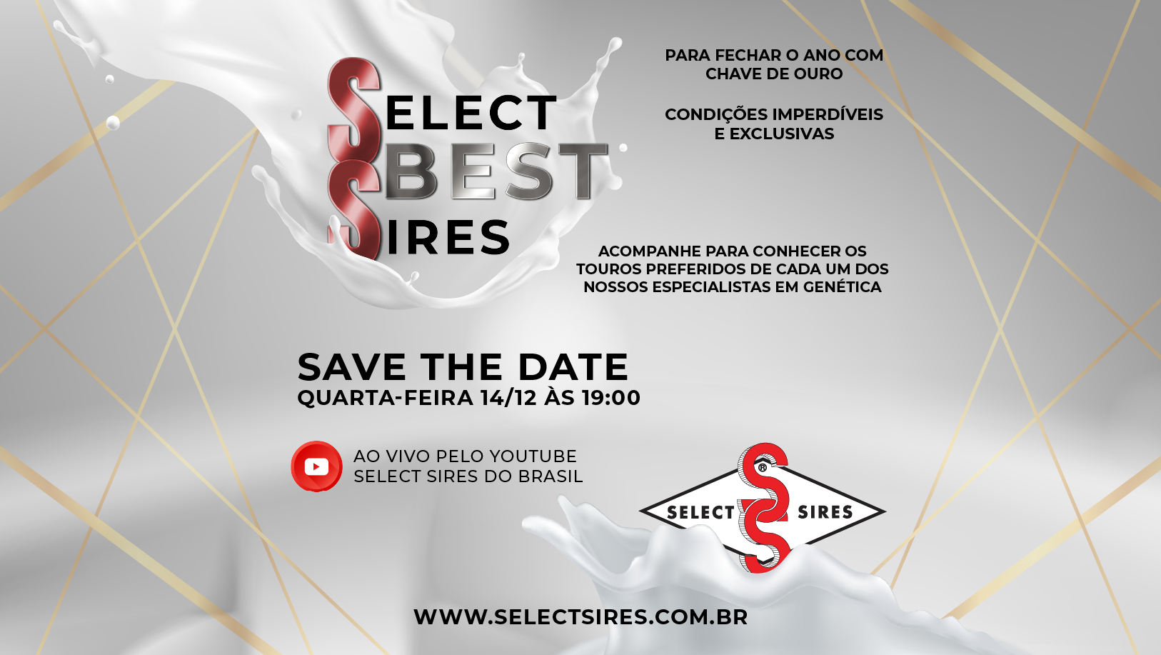 SELECT BEST SIRES - SAVE THE DATE | Notícia | Select Sires